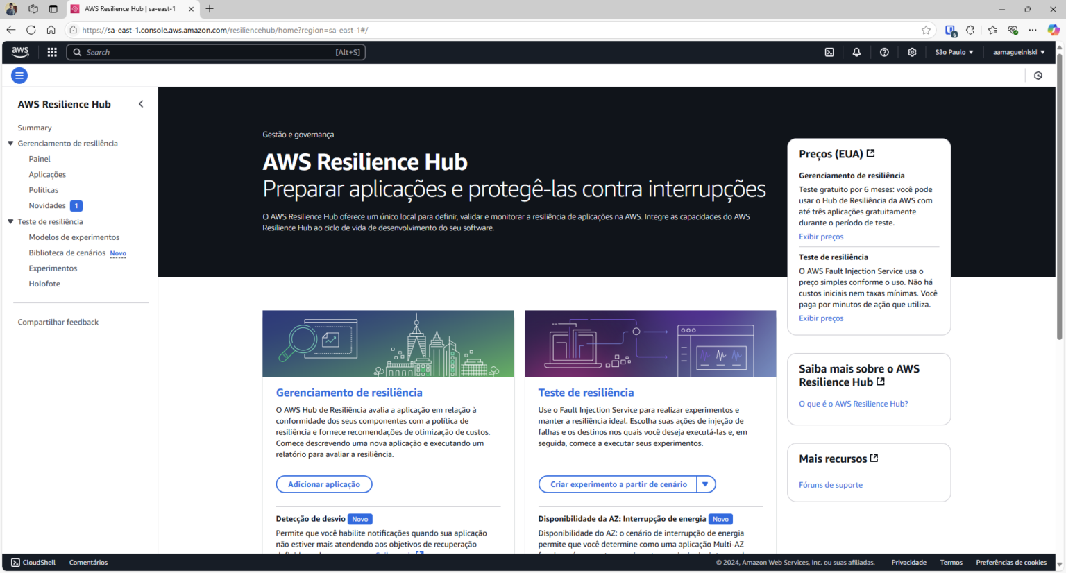 Como Implementar Chaos Engineering na AWS com AWS FIS | Antonio Augusto Maguelniski
